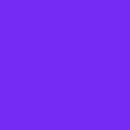 HEX color #752BF4, Color name: Blue Violet, RGB(117,43,244), Windows ...
