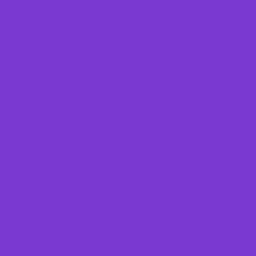 HEX color #793AD2, Color name: Blue Violet, RGB(121,58,210), Windows ...