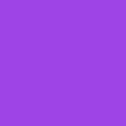 HEX color #9E44E6, Color name: Blue Violet, RGB(158,68,230), Windows ...